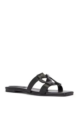 Simkhai Monogram Flat Slide
