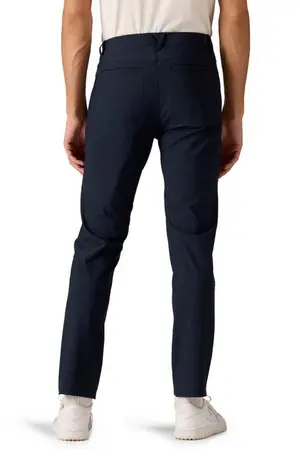 RHONE Momentum Water Repellent Flat Front Golf Pants - True Navy