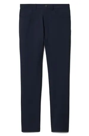 RHONE Momentum Water Repellent Flat Front Golf Pants - True Navy