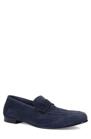 Ron White Kenneth Water-resistant Loafer - Navy