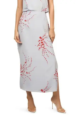 Equipment Viv Print Maxi Skirt