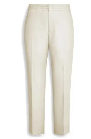 Zegna Oasi Linen Trousers - Calcare