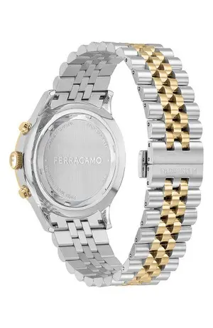 FERRAGAMO Duo Chronograph Bracelet Watch - Two Tone