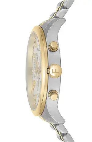 FERRAGAMO Duo Chronograph Bracelet Watch - Two Tone