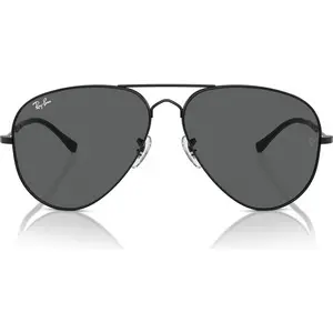 Ray-ban Aviator 58mm Sunglasses - Black