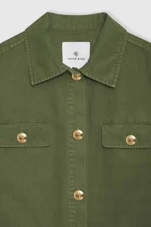 ANINE BING Corey Jacket - Army Green