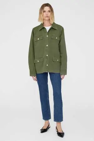 ANINE BING Corey Jacket - Army Green