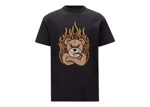 Moncler X Palm Angels Bear Motif T-shirt - Black