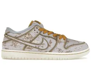 Nike Dunk Low Premium City Of Style Sneakers - Football Grey/coconut Milk/khaki