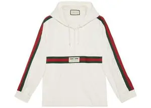 Gucci Cotton Canvas Windbreaker With Label