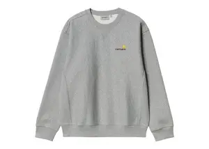 Carhartt American Script Sweatshirt - Grey Heather