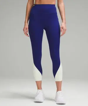 Lululemon Fast And Free High-rise Leggings 25" Colour Block