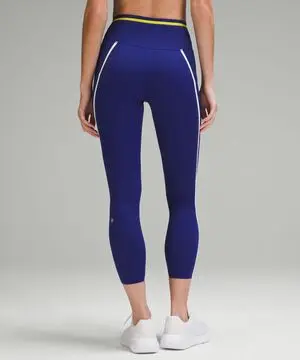 Lululemon Fast And Free High-rise Leggings 25" Colour Block