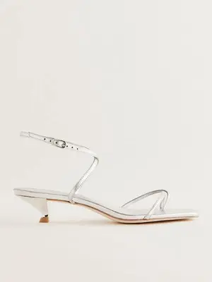 REFORMATION Georgia Kitten Heeled Sandal