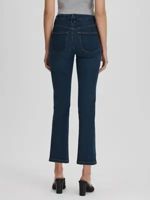 Good American Slim Fit Cropped Jeans