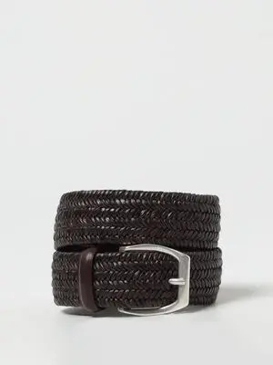 ORTIGNI Orciani Woven Belt Dark