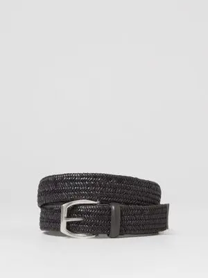 ORTIGNI Orciani Woven Belt Grey