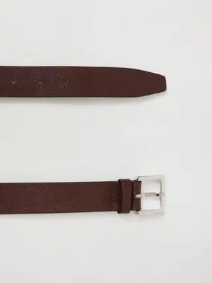 Orciani Leather Belt - Dark