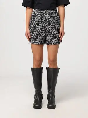 Burberry Monogram Shorts - Silver