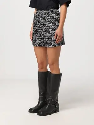 Burberry Monogram Shorts - Silver