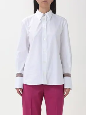 Paul Smith Button-up Shirt With Striped Cuffs
