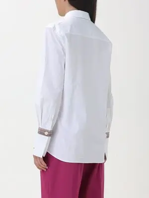 Paul Smith Button-up Shirt With Striped Cuffs
