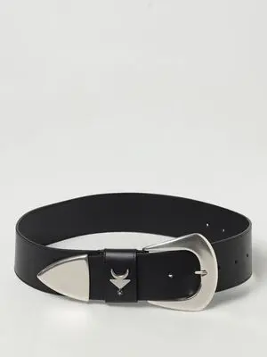 INAN Leather Belt - Black