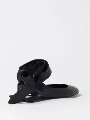 Attico Ballet Flats - Black