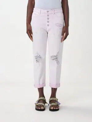 DONDUP Jeans With Distressed Details - Pink