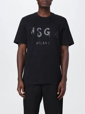 MSGM Cotton T-shirt Black