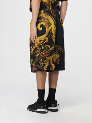 Versace Printed Shorts - Gold