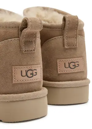 UGG Classic Ultra Mini Ankle Boots - Sand