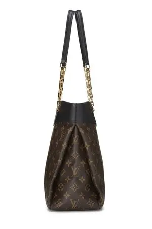 LOUIS VUITTON Monogram Canvas Pallas Shopper - Brown