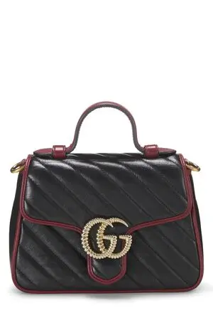 Gucci Gg Marmont Top Handle Shoulder Bags