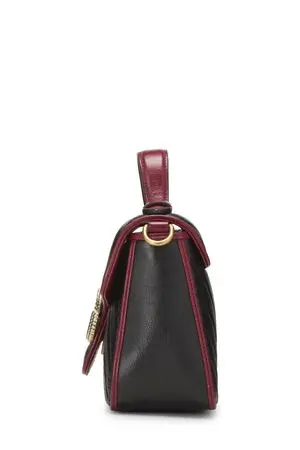 Gucci Leather Torchon Gg Marmont Top Handle Bag - Multi