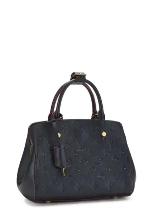 LOUIS VUITTON Monogram Empreinte Montaigne - Navy