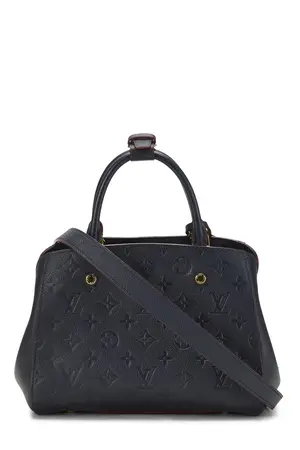 LOUIS VUITTON Monogram Empreinte Montaigne - Navy