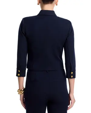 L'Agence Kumi Cropped Jacket - Midnight