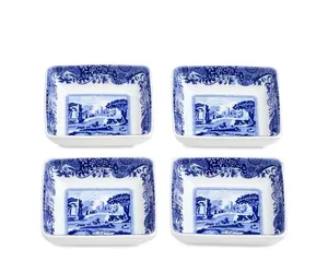 SPODE Italian Square Dishes, Set Of 4
