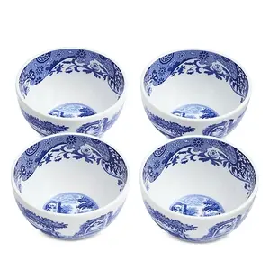 SPODE Italian Dip Bowls, Set Of 4 - Blue
