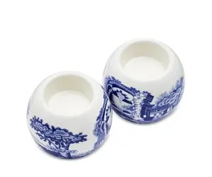 SPODE Italian Tealight Holders, Set Of 2