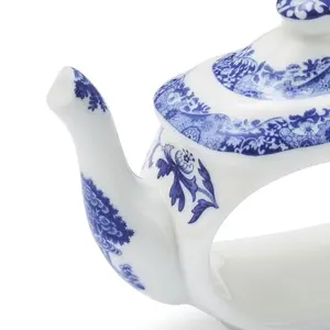SPODE Italian Teapot Napkin Rings Set Of 4