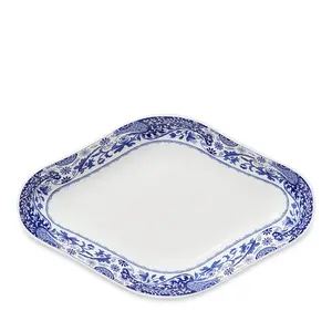 SPODE Brocato Diamond Dish - Blue
