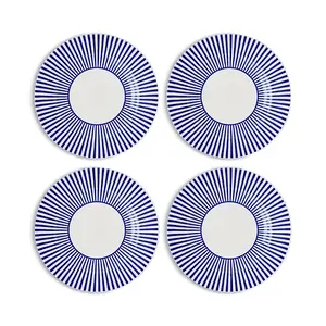 SPODE Italian Steccato Salad Plates, Set Of 4 - Blue