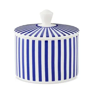 SPODE Italian Steccato Covered Sugar Bowl - Blue