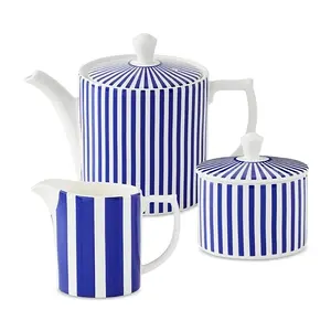 SPODE Italian Stecatto Tea Serving Set - Blue