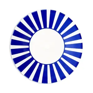SPODE Italian Steccato Bold Stripe Tidbit Plates, Set Of 4