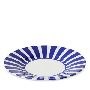SPODE Italian Steccato Bold Stripe Tidbit Plates, Set Of 4