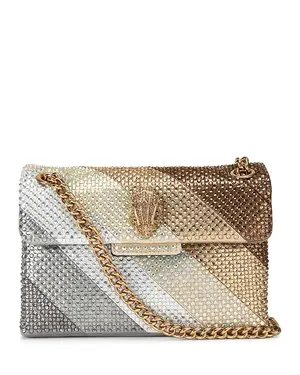 Kurt Geiger Mini Kensington Crossbody - Open Grey
