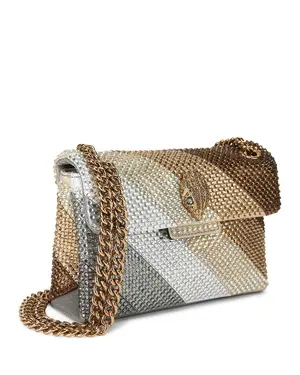 Kurt Geiger Mini Kensington Crossbody - Open Grey